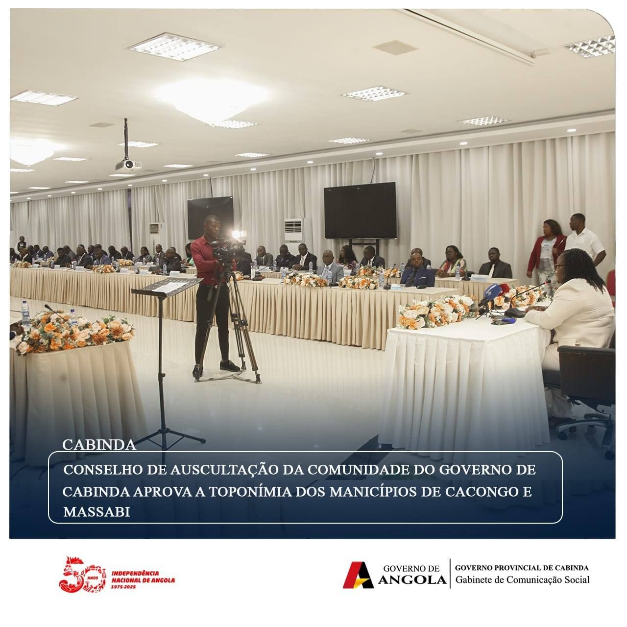 CONSELHO DE AUSCULTAÇÃO DA COMUNIDADE DO GOVERNO PROVINCIAL DE CABINDA ...