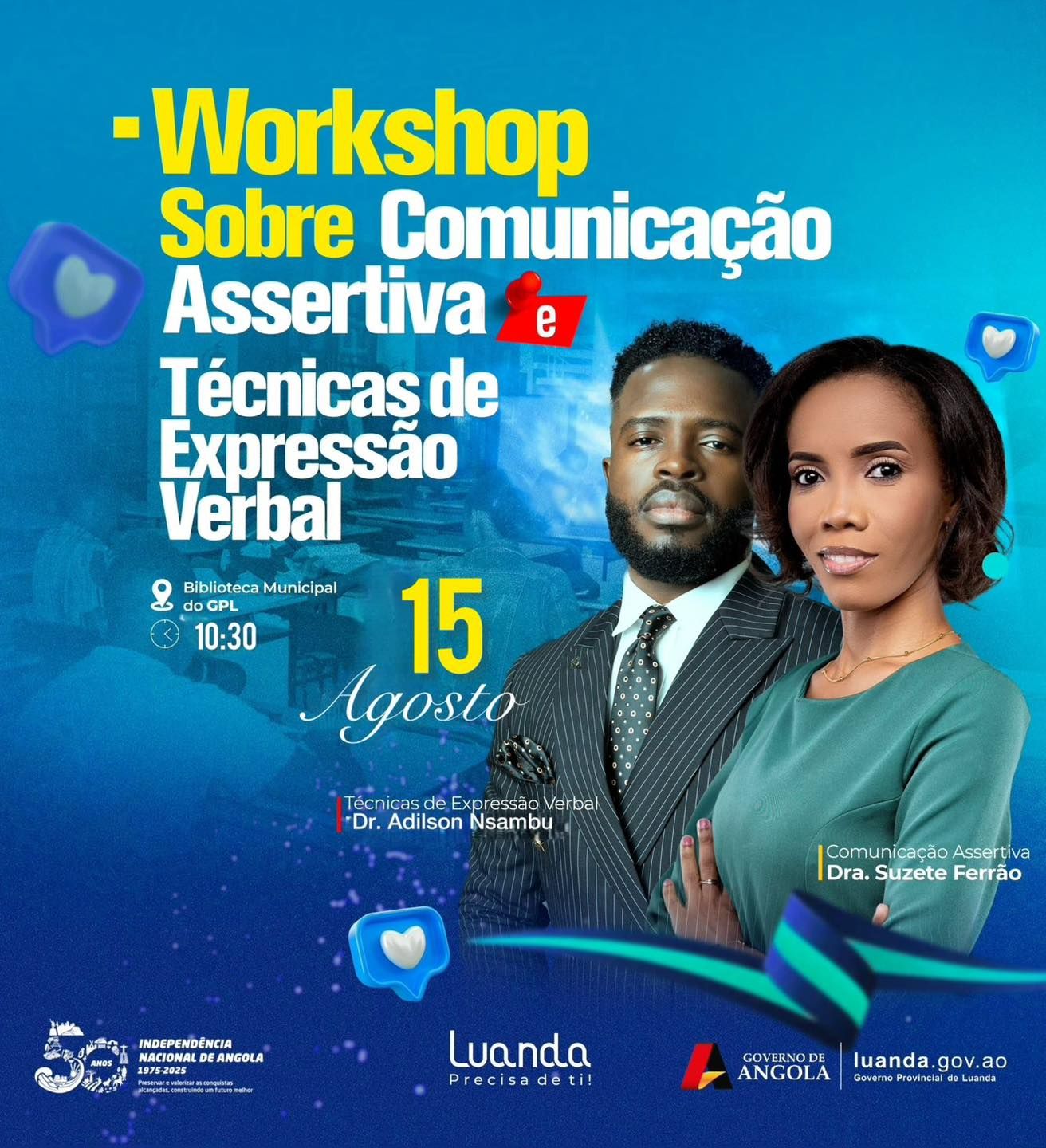 GPL PROMOVE WORKSHOP SOBRE COMUNICAÇÃO ASSERTIVA E TÉCNICA DE EXPRESSÃO ...