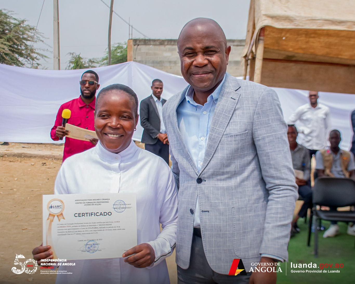 PROGRAMA KWENDA BENEFICIA JOVENS DO MUNICÍPIO DE CACUACO - Portal - luanda.gov.ao