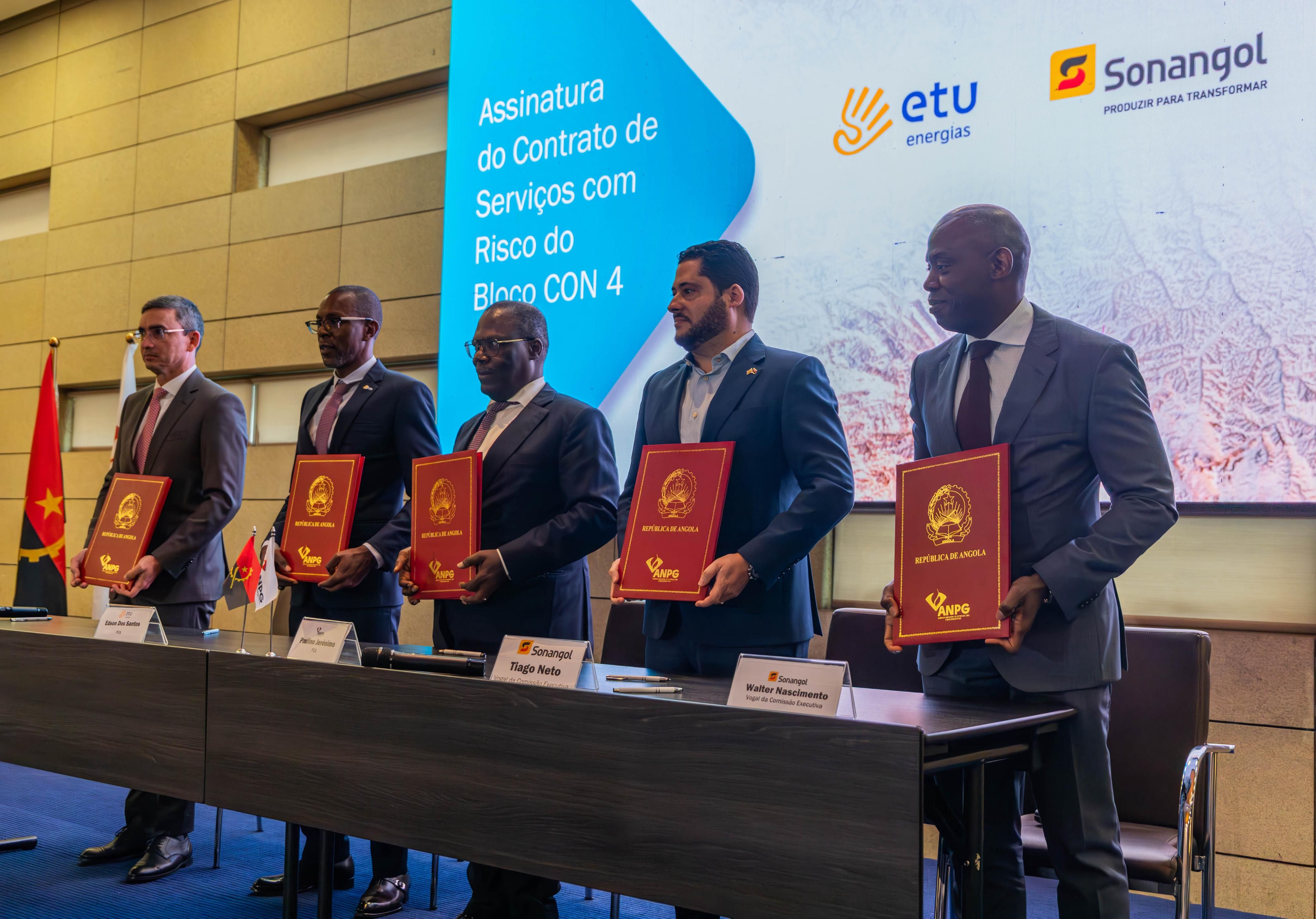 ANPG E OPERADORES ASSINAM CONTRATO DE SERVIÇO COM RISCO NO BLOCO CON4 ...