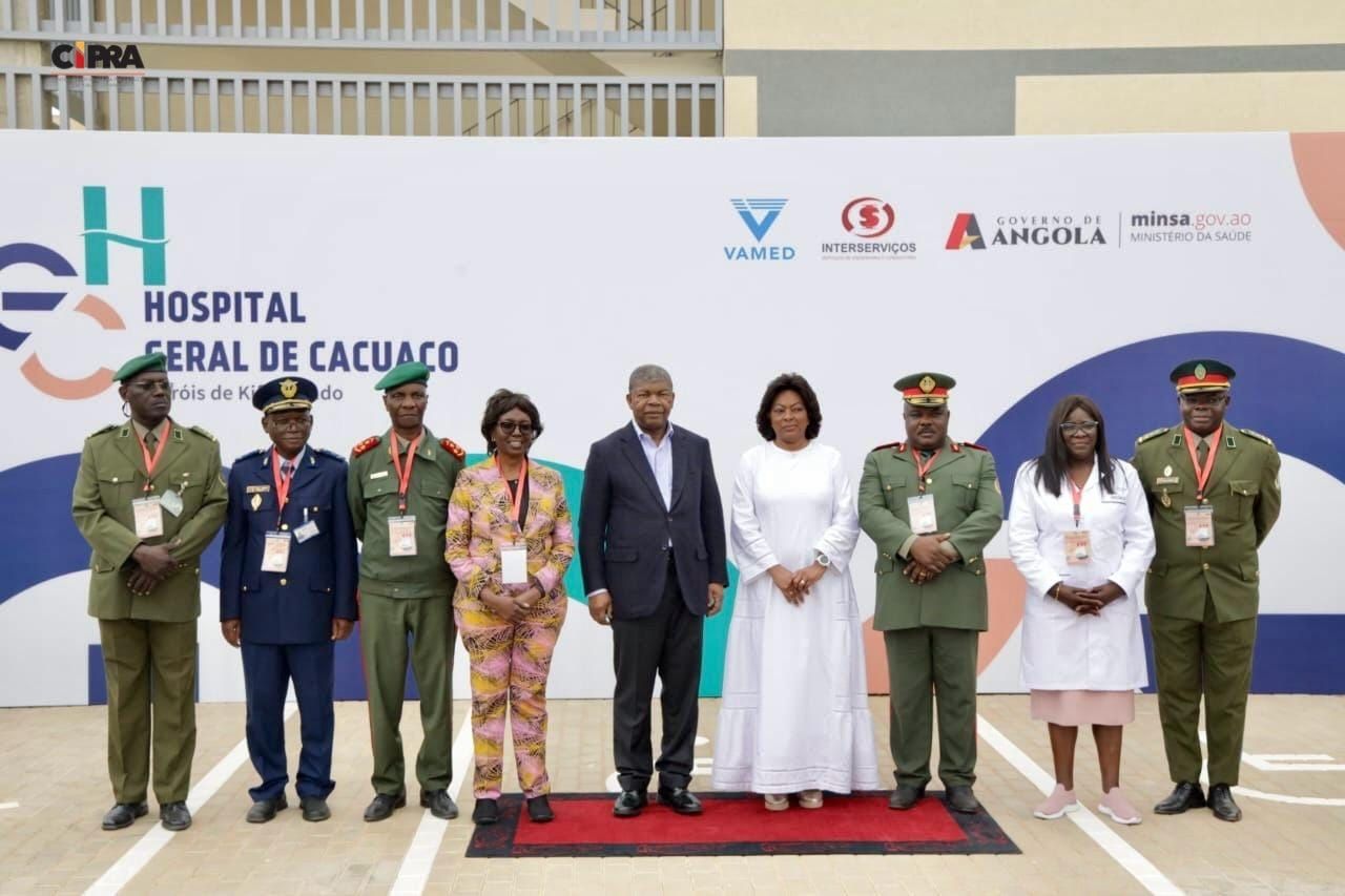 PR INAUGURA MAIS UMA UNIDADE DE SAÚDE - HOSPITAL HERÓIS DE KIFANGONDO ...